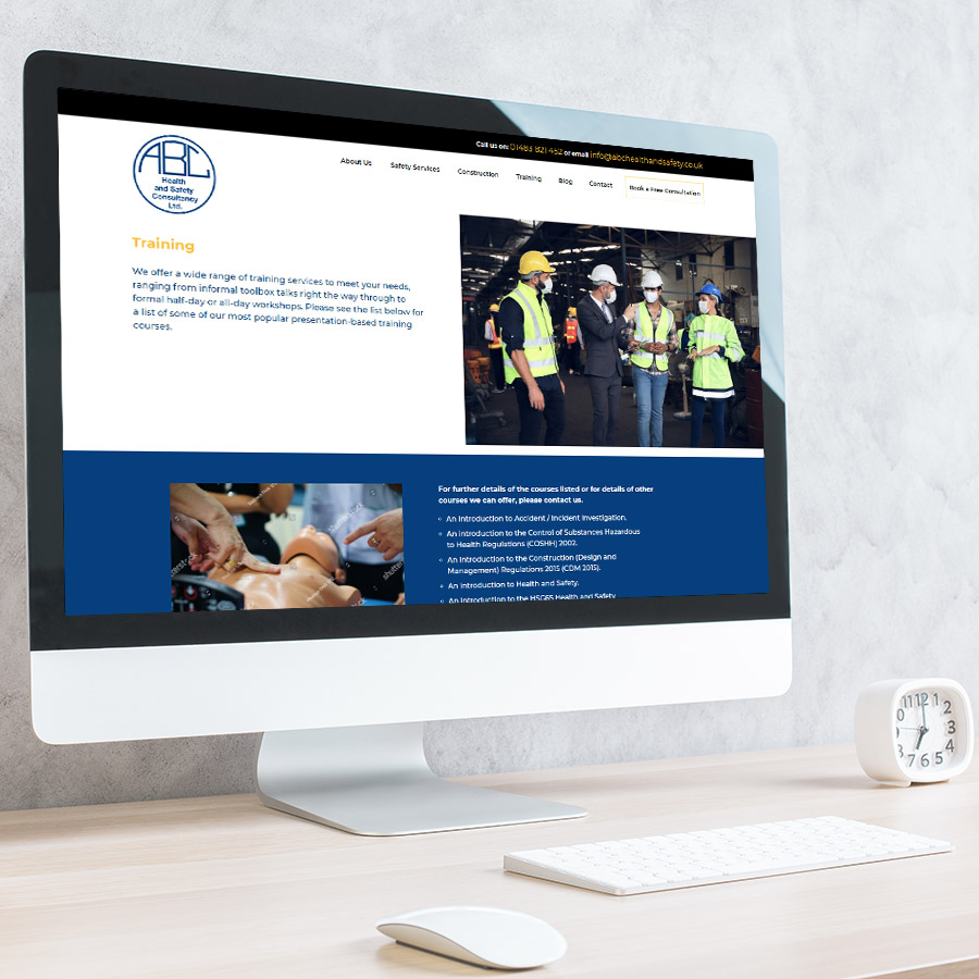 New ABC Website launched - ABC Health and Safety Consultancy Ltd.